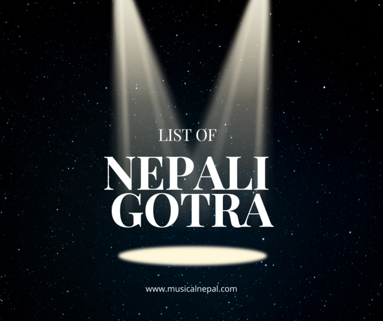 Nepali Gotra List with Surnames in Nepal